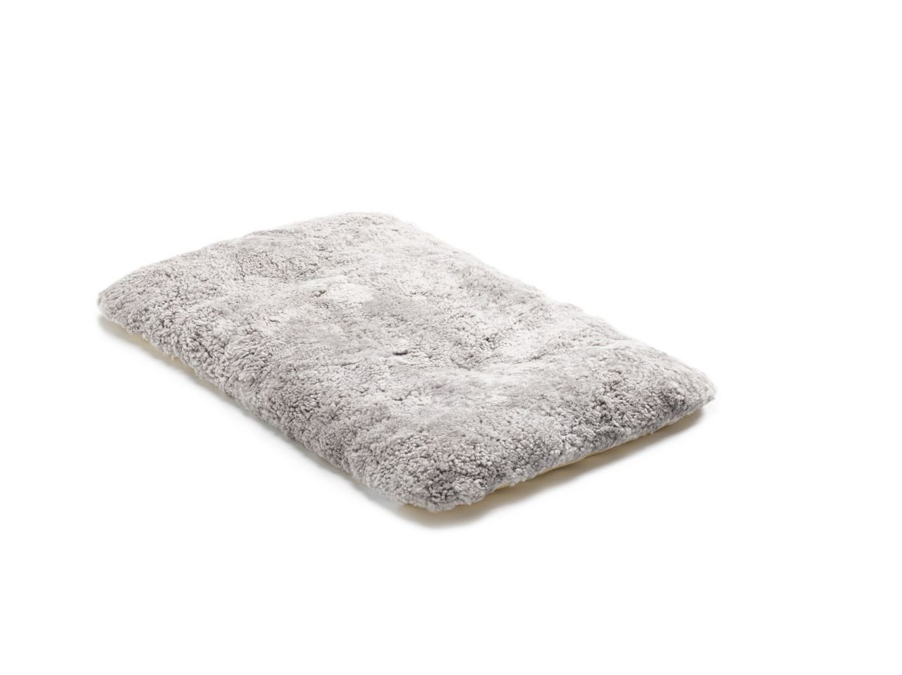 Curly Wool Pet Mat - Medium Grey: Bowron