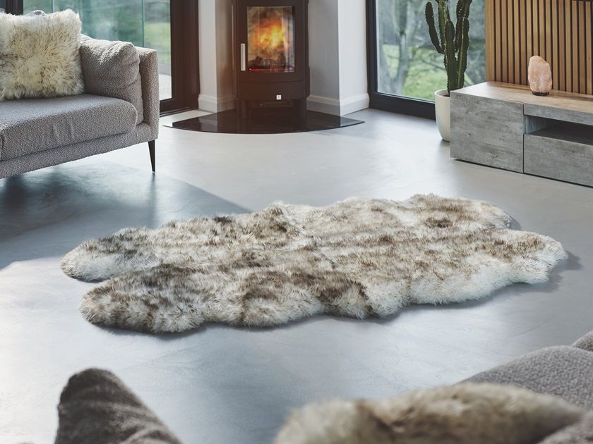 Wolf Tip 4 piece - Gold Star rug: Bowron